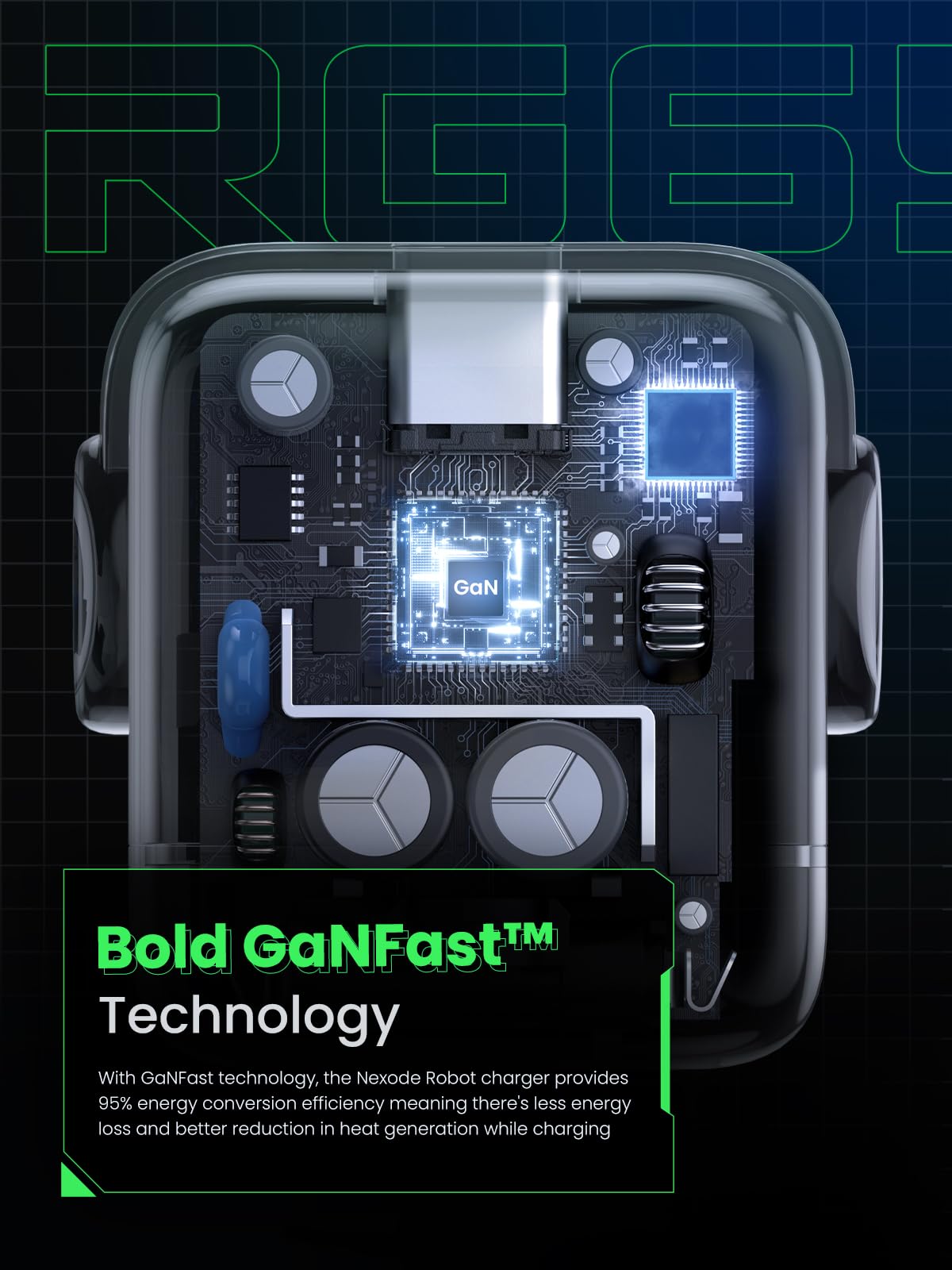 UGREEN Uno Charger 65W (Black) | UGREEN UK