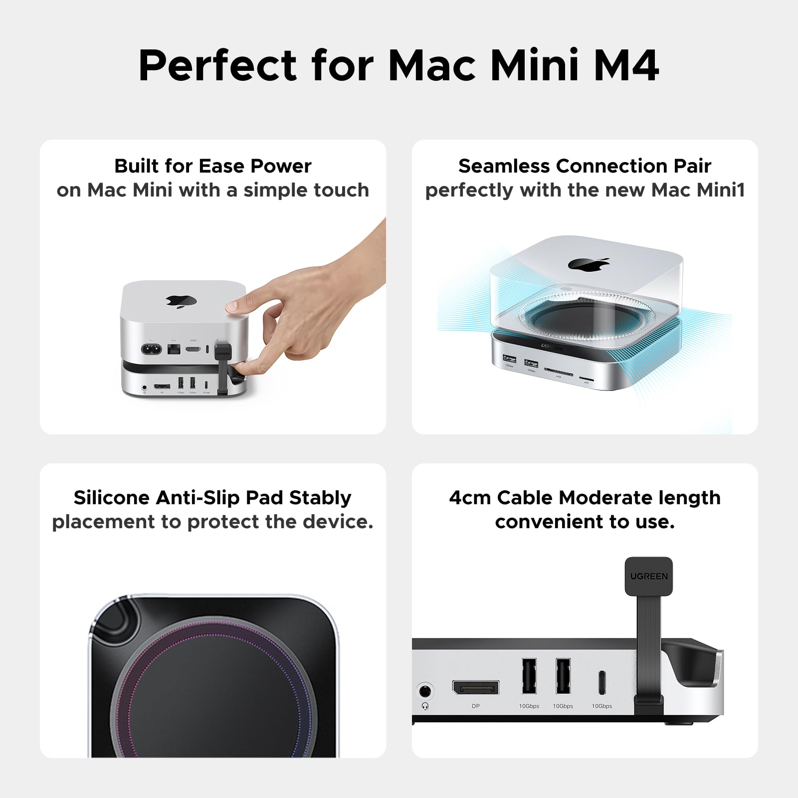 UGREEN Mac Docking Station Dual Display 8K@120Hz 10 Ports | UGREEN UK