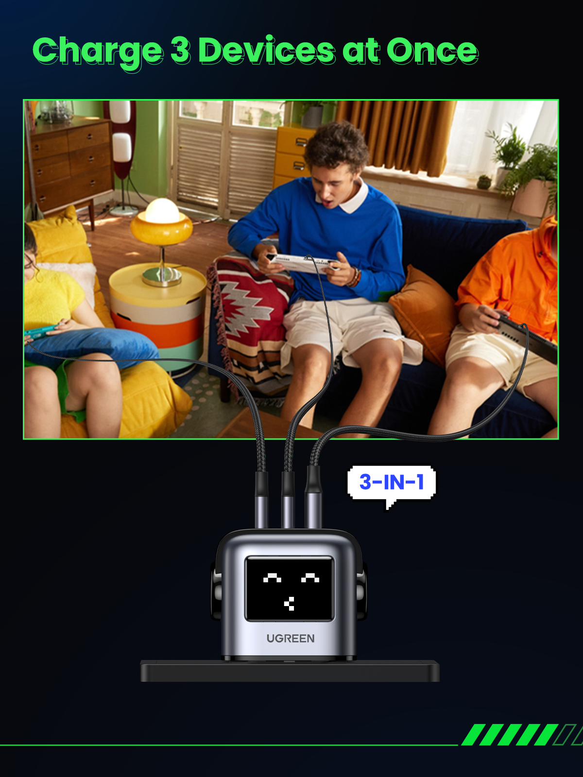 UGREEN Uno Charger 65W (Black) | UGREEN UK