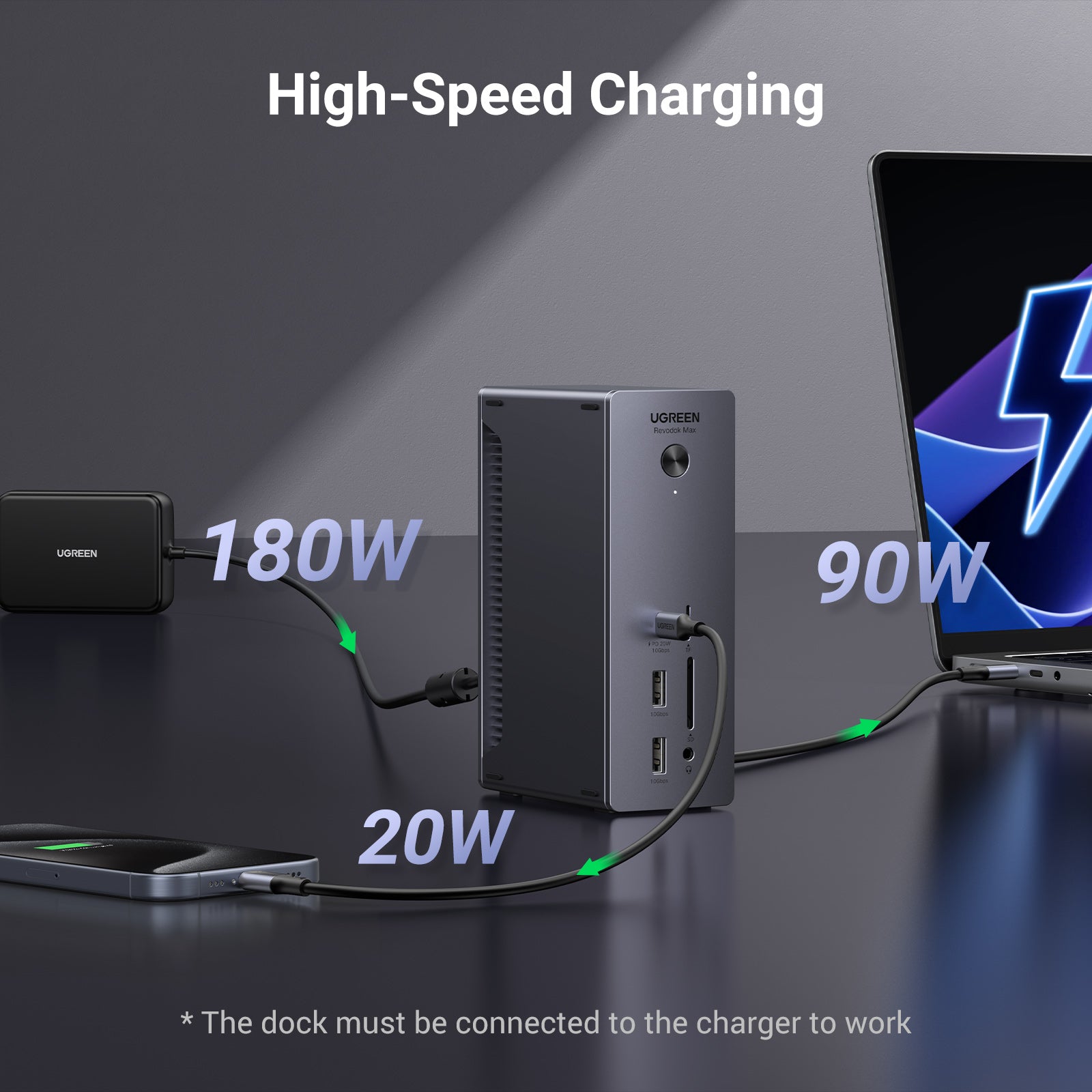 UGREEN Revodok Max 213 USB-C Docking Station | UGREEN UK