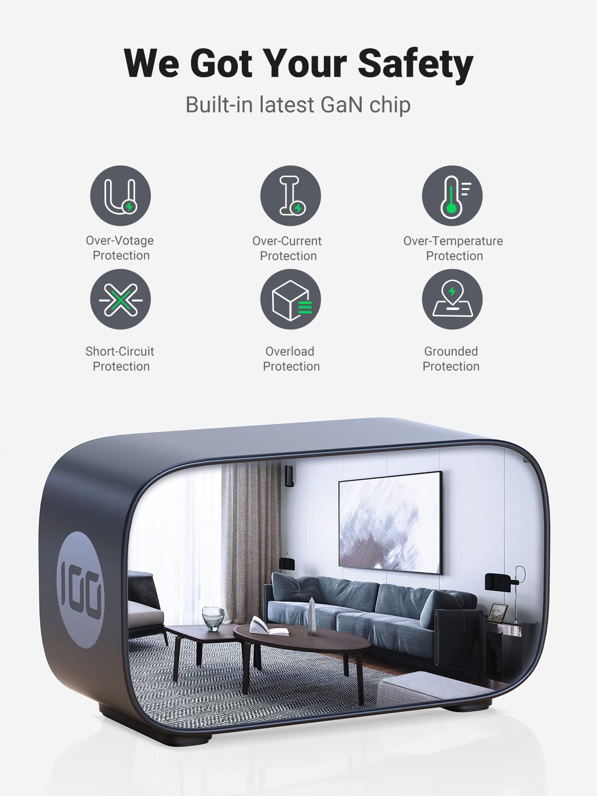 UGREEN GaN 100W Power Strip DigiNest Pro | UGREEN UK