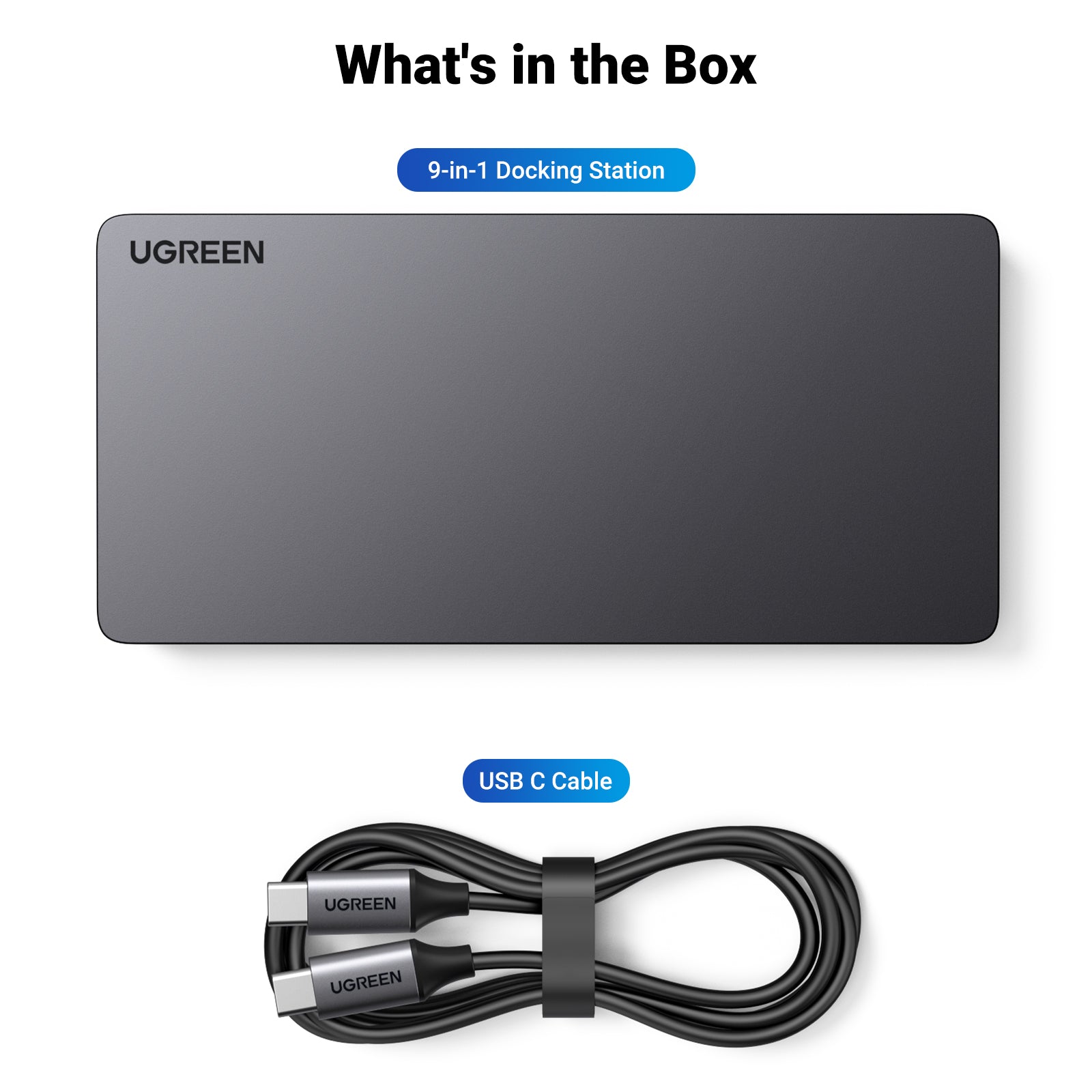 UGREEN Revodok Pro 209 9-IN-1 4K HDMI Universal Docking Station | UGREEN UK