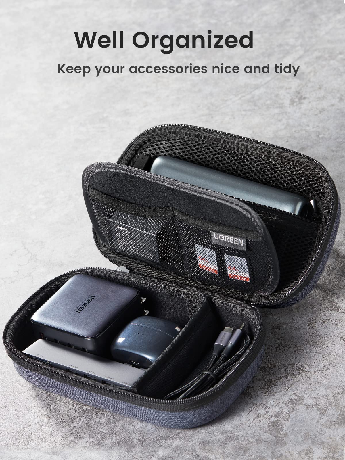 UGREEN Travel Electronics Organizer for Cables and Accessories | UGREEN UK
